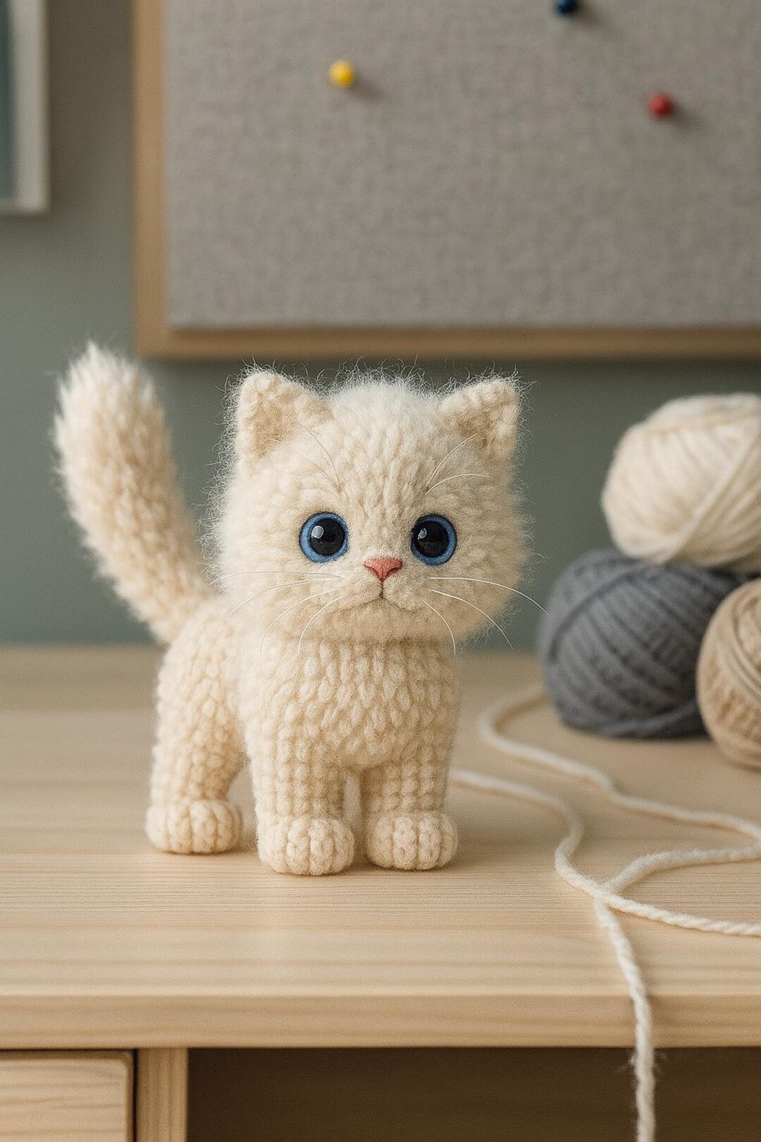 Amigurumi Cat Crochet Pattern | Beginner Friendly Kitten Tutorial (PDF ...