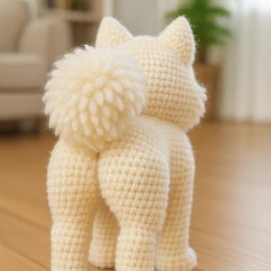 Samoyed Dog Crochet Pattern • Amigurumi Puppy Plush (PDF Digital ...