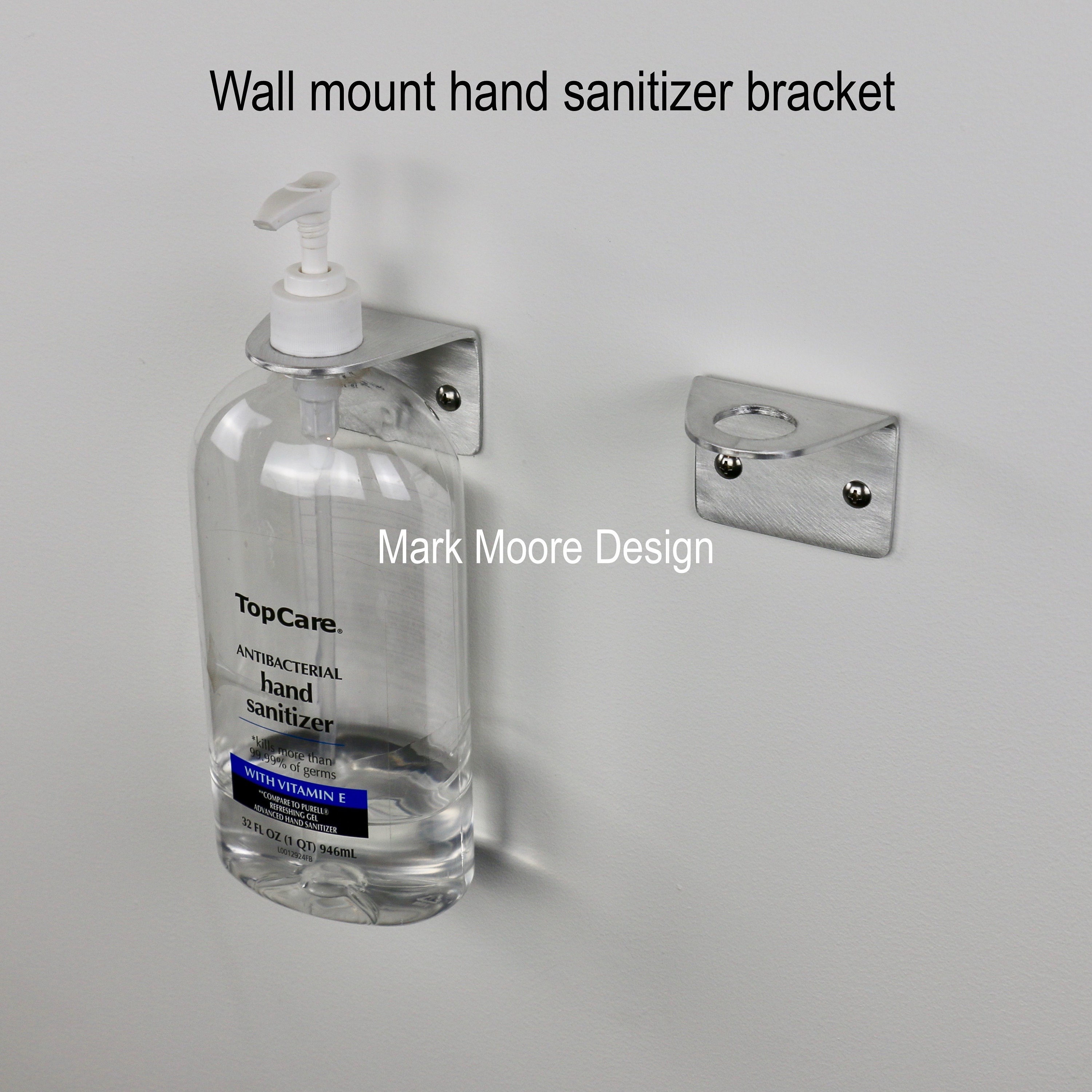 Hand sanitizer wall mount bracket Wall mount hand sanitizer | Etsy