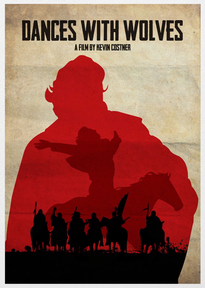 Dances With Wolves Movie Poster