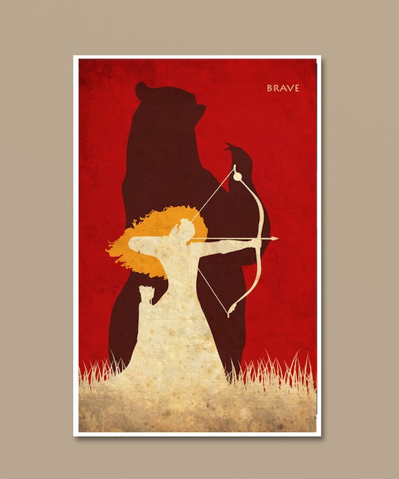 Brave Pixar Poster