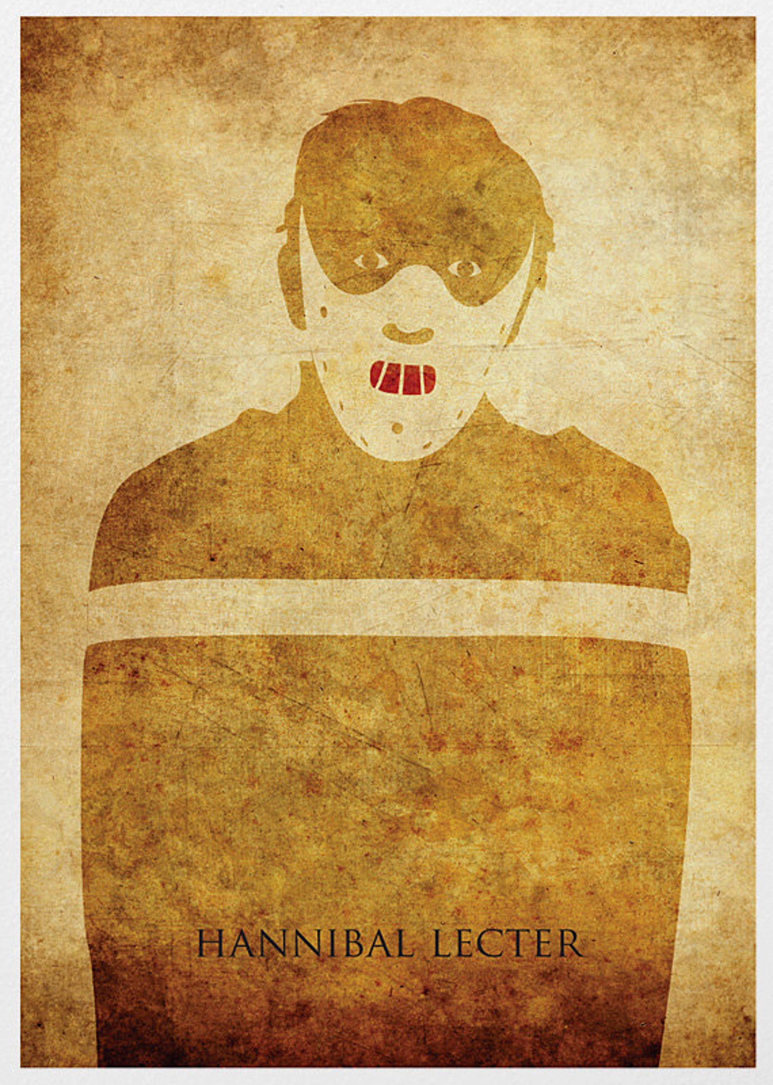 Hannibal Lecter Vintage Poster Print | Etsy