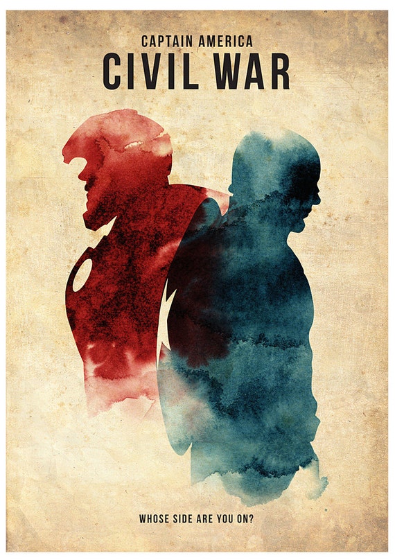 Captain America 2 Retro Poster