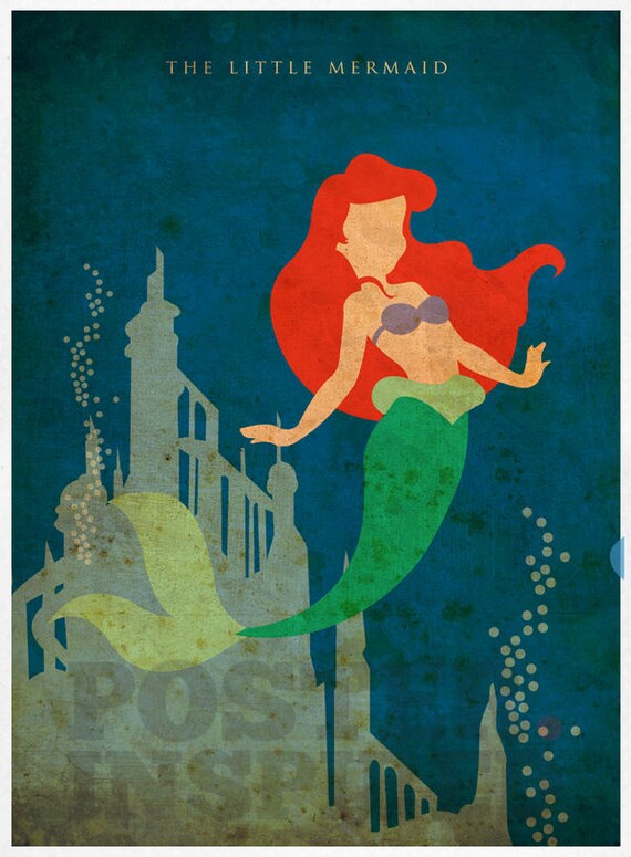 Vintage Disney Princess Posters