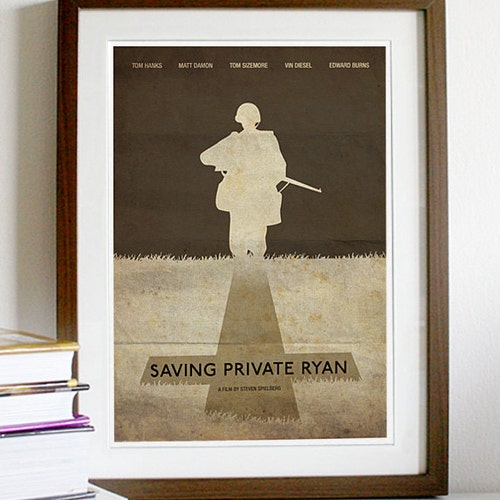 Saving Private Ryan Movie Poster - Etsy