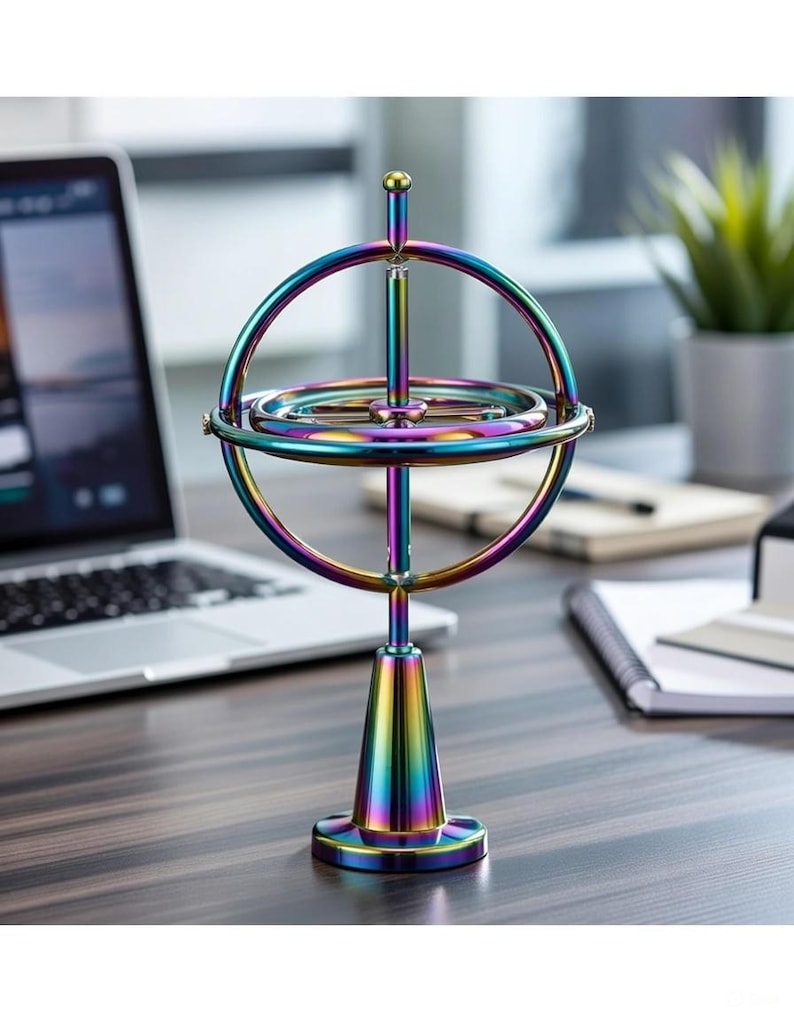 Self Balancing Gyroscope Toy 2026 | Anti Gravity Science Toy ...