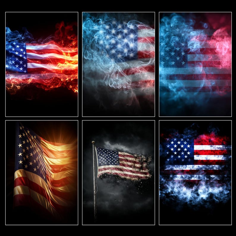 United States Flag Backdrops, Sports Poster, American Flag Sport Poster ...