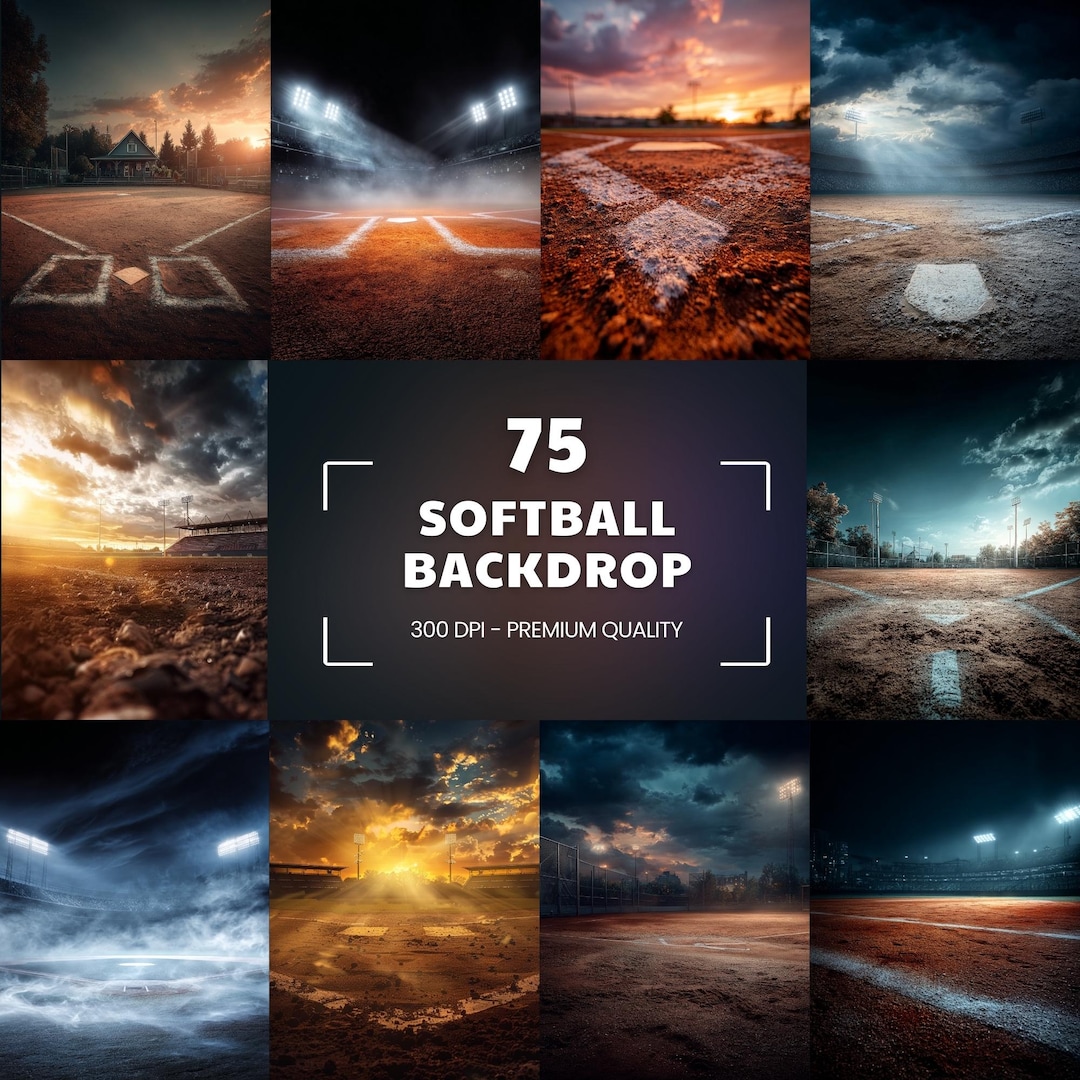 Softball & Baseball Backgrounds, Senior Sport Banner, Sport Poster ...