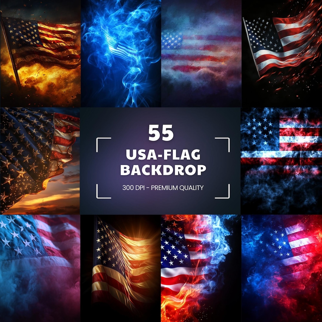United States Flag Backdrops, Sports Poster, American Flag Sport Poster ...