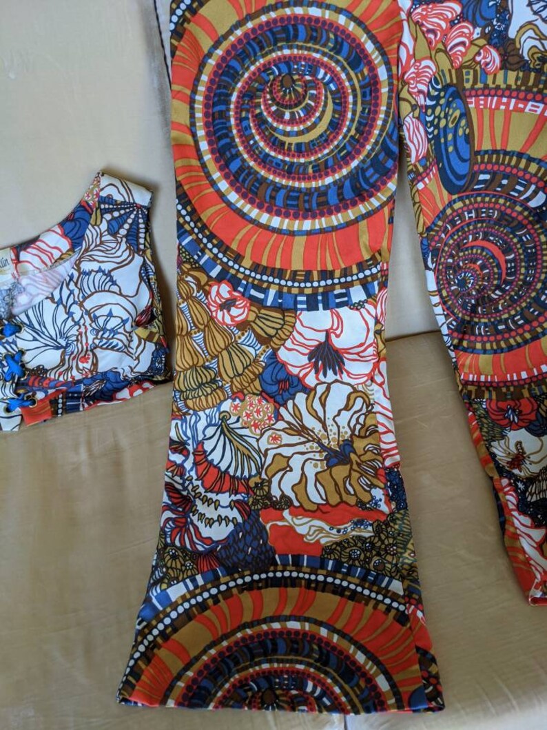 Rare 1960s Saxlin Dansk Design Midriff Crop Top Pants Set Made - Etsy