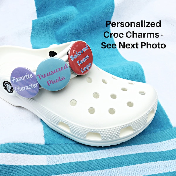 Personalized Croc Charms - Etsy