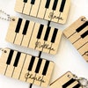 Personalized Wooden Grand Piano Keychain, Musician Gift, Music Gifts ...