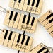 Personalized Wooden Grand Piano Keychain, Musician Gift, Music Gifts ...
