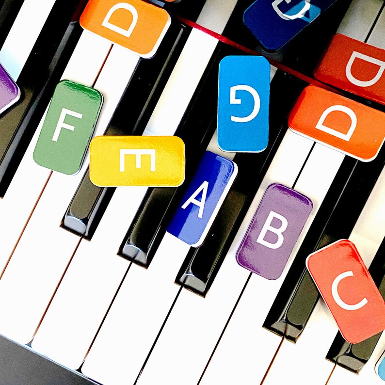 Magnetic Music Alphabet Tiles for Music Center Elementary - Etsy