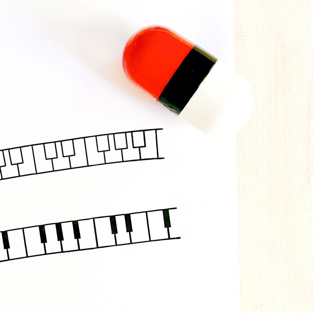 Piano Keys Roller Stamp - Etsy