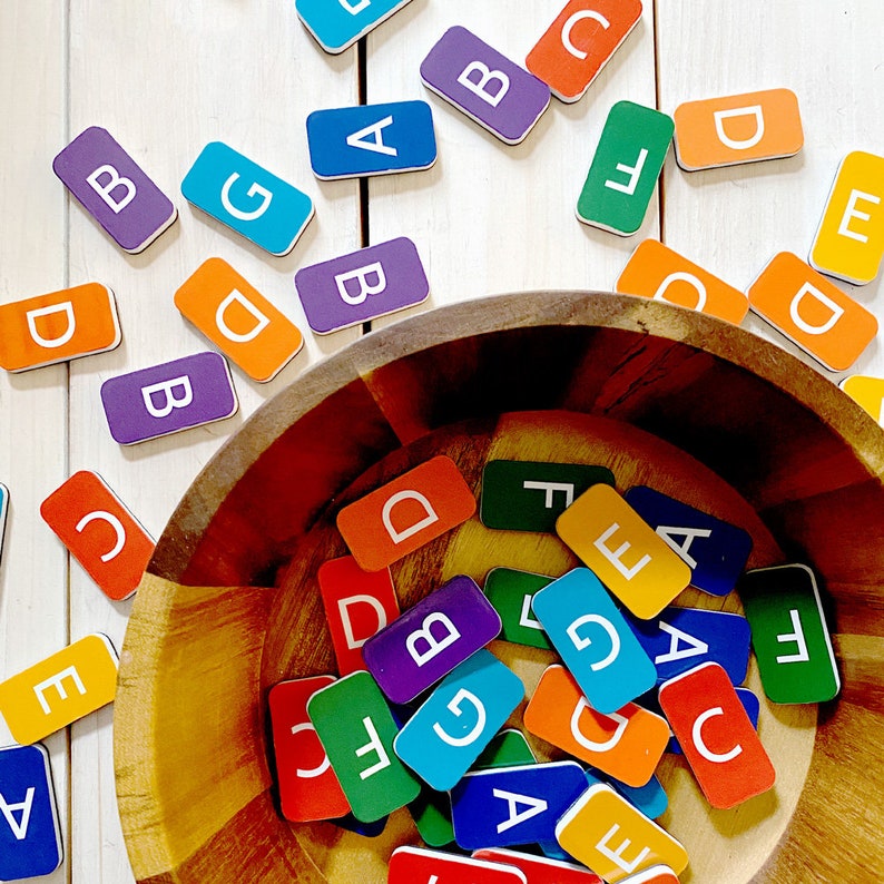 Magnetic Music Alphabet Tiles for Music Center Elementary - Etsy