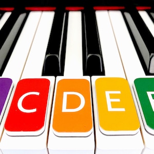 Magnetic Music Alphabet Tiles for Music Center, Elementary Music ...