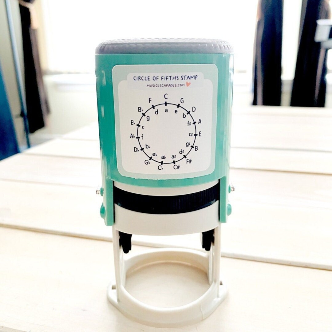 Circle of Fifths Wheel Self-inking Stamp - Etsy