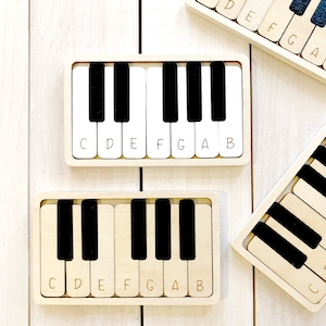Wooden Piano Puzzle for Elementary Music Center, Music Classroom, Piano ...