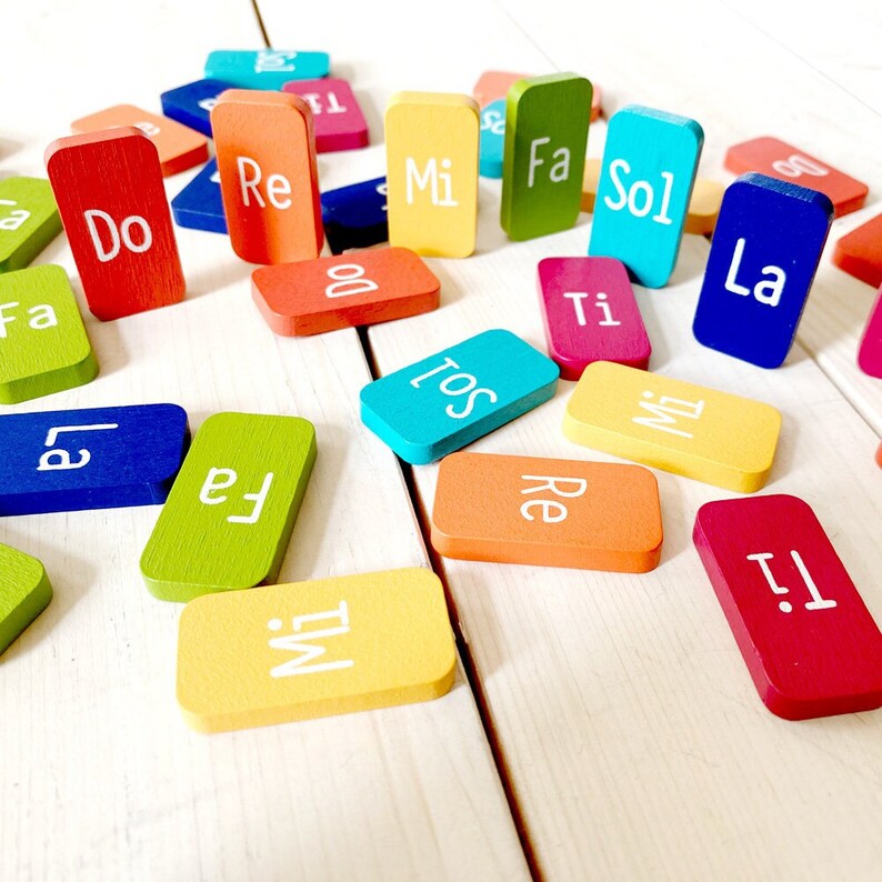 Wooden Solfege Tiles for Music Center, Elementary Music Classroom ...