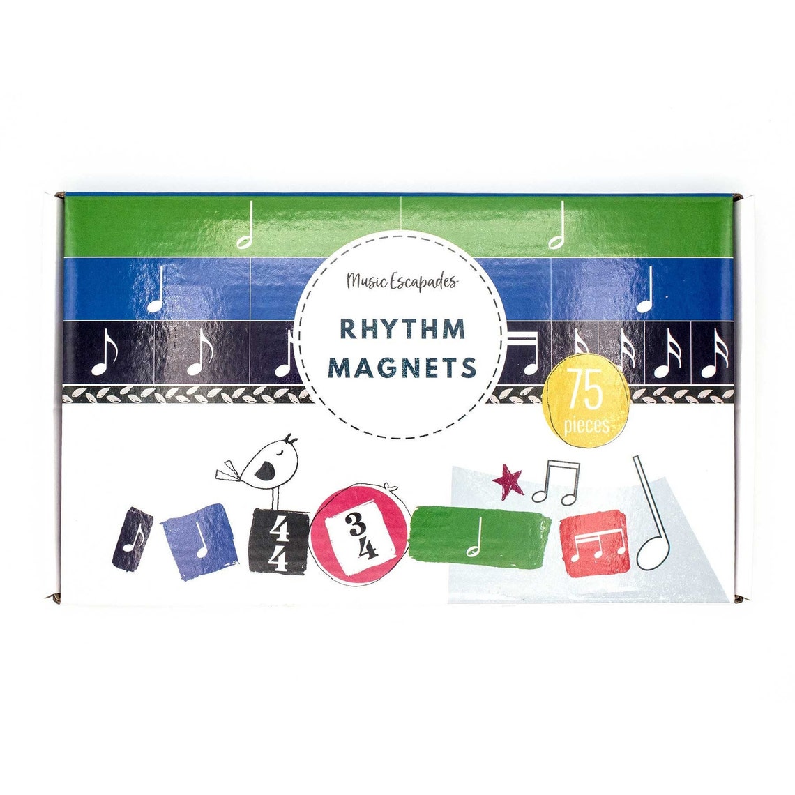 Music Notes Rhythm Magnet Fraction Tiles for Music Center - Etsy UK