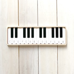 Wooden Piano Puzzle for Elementary Music Center, Music Classroom, Piano ...
