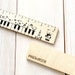 Personalized Wooden Piano Ruler, Musician Gift, Music Gifts, Music ...
