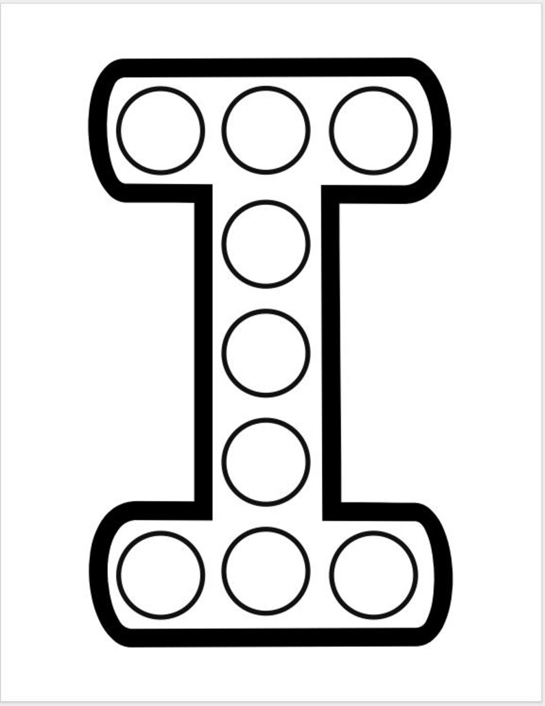 A-Z Dot Marker ( Alphabet ) - Etsy