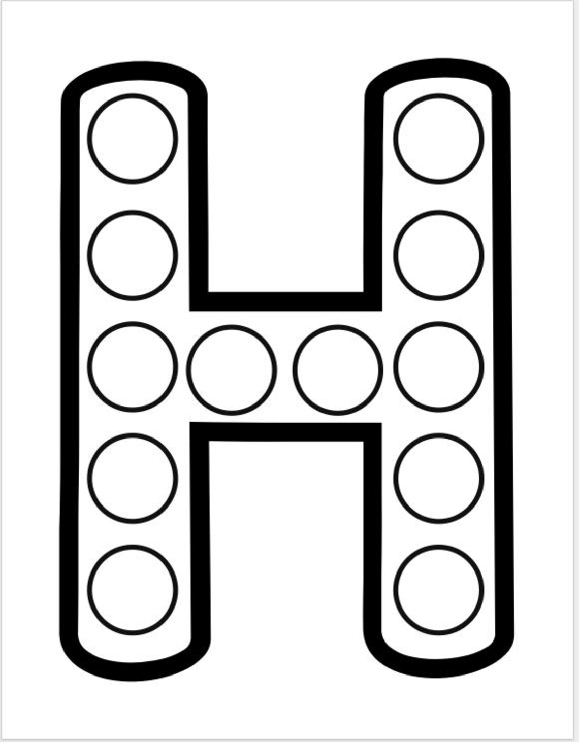 A-Z Dot Marker ( Alphabet ) - Etsy