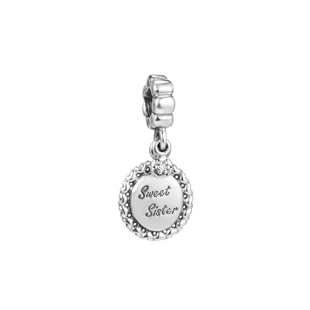 New Pandora Sweet Sister Dangle Charm - Etsy