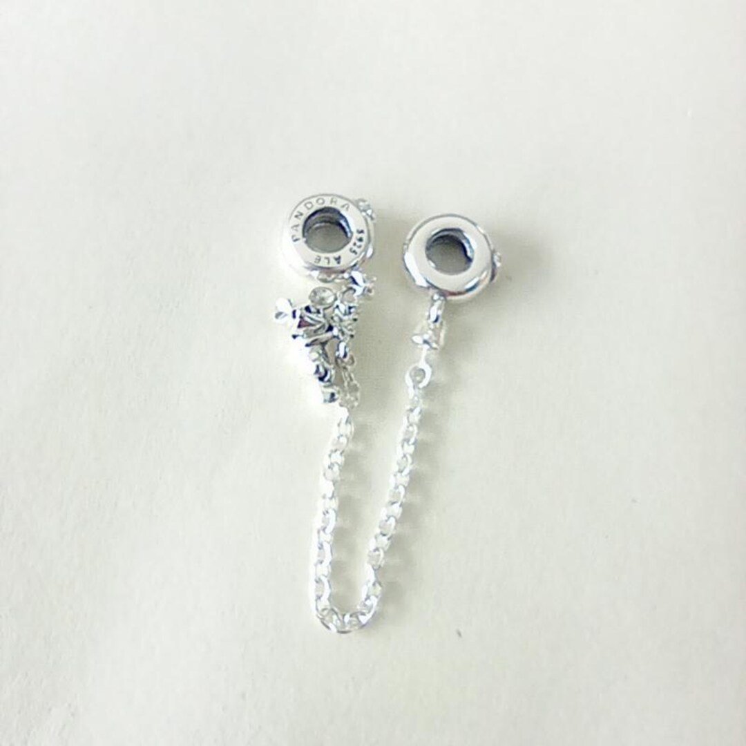 Pandora Climbing Mickey Safety Chain Charm - Etsy