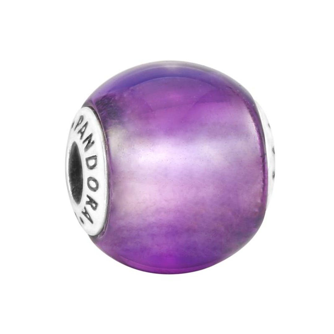 Faith New Essence Collection Pandora Purple Synt. Amethyst Charm~bead ...