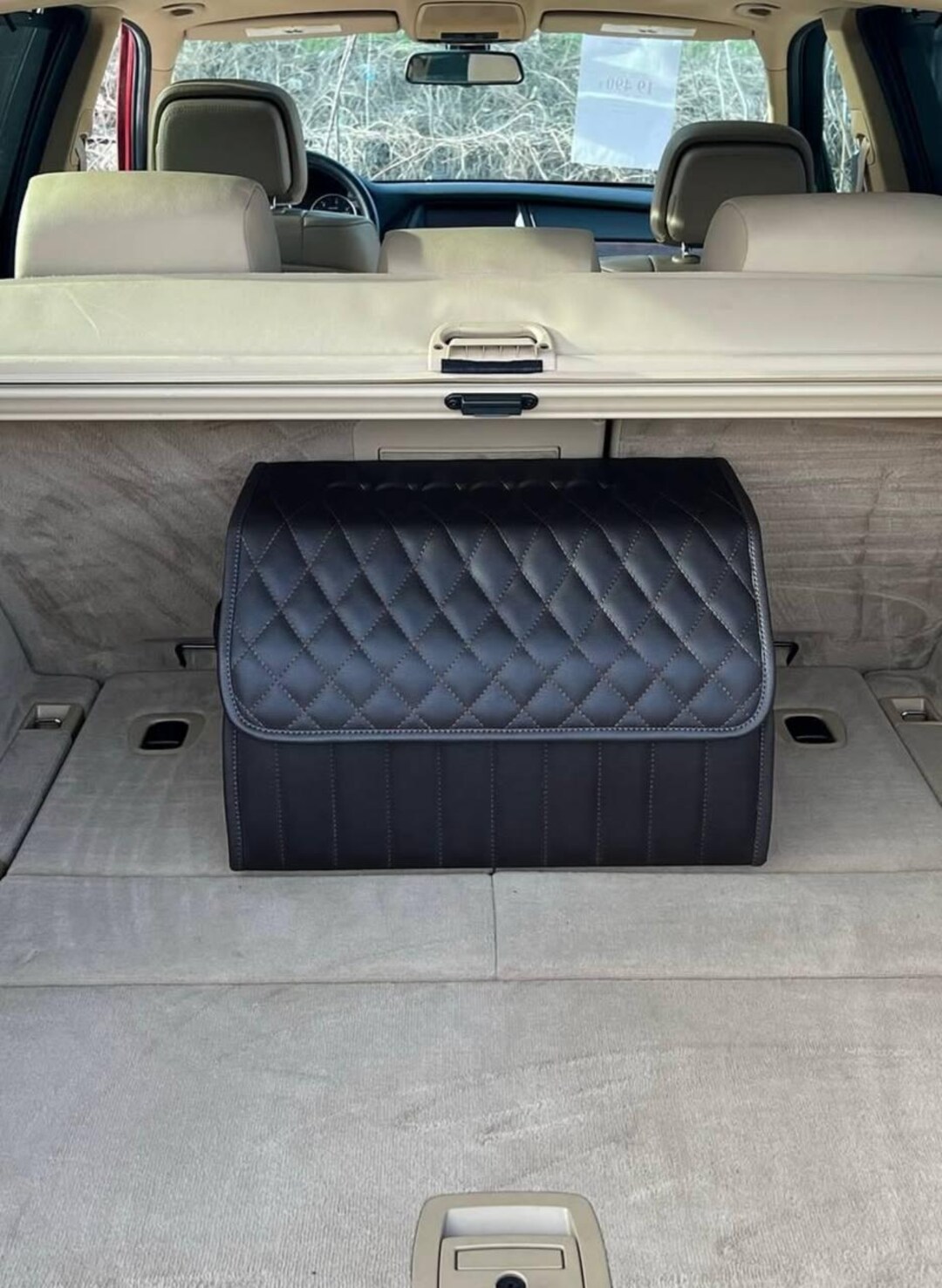 Eco Leather Trunk Organizer | Car Storage Box - Etsy