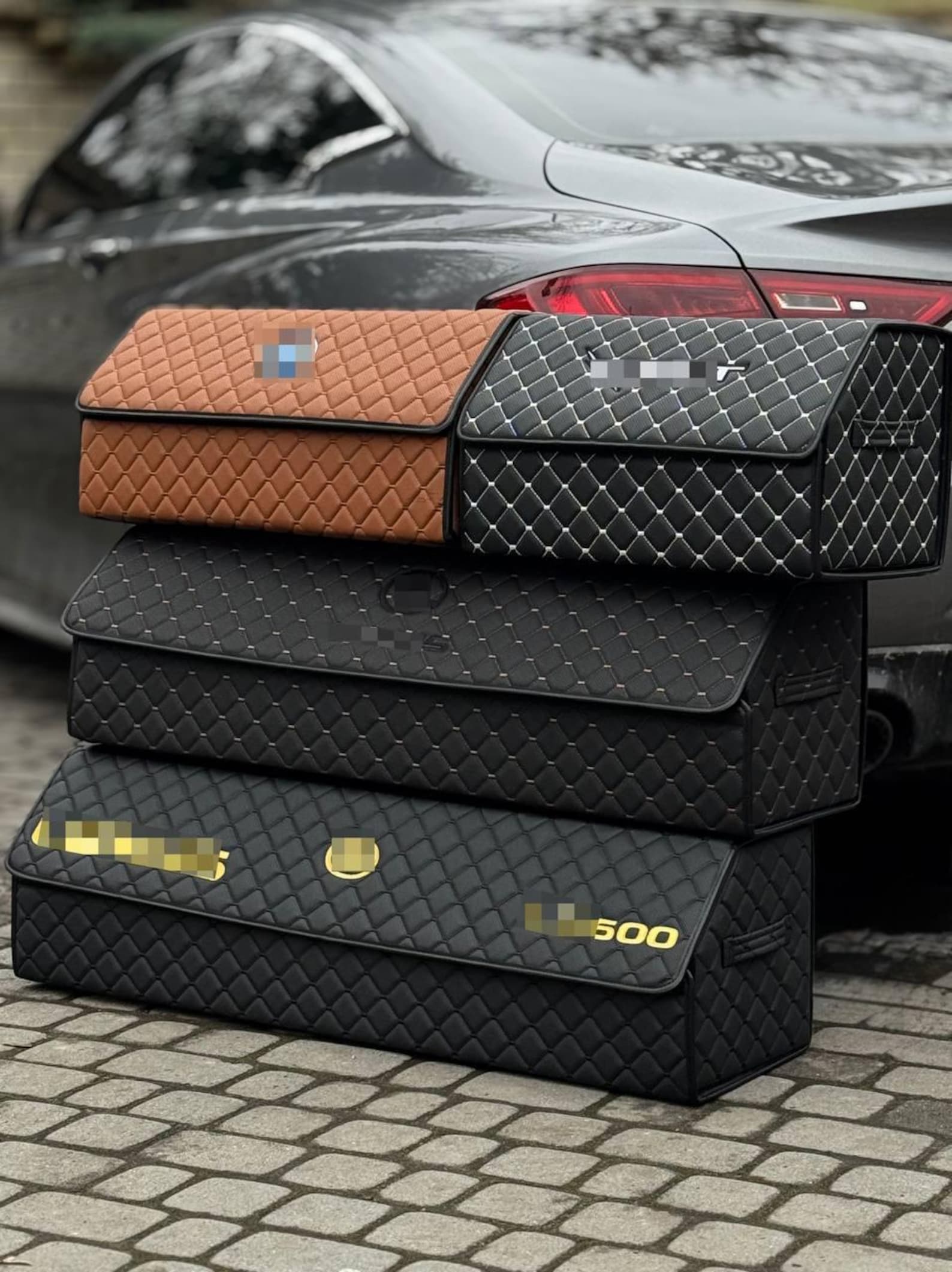Eco Leather Trunk Organizer | Car Storage Box - Etsy