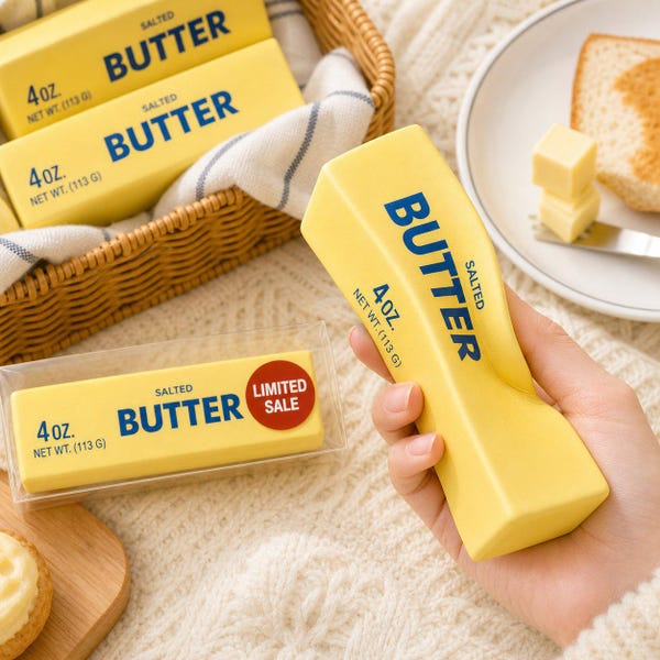 Squishy Butter Stick - Etsy