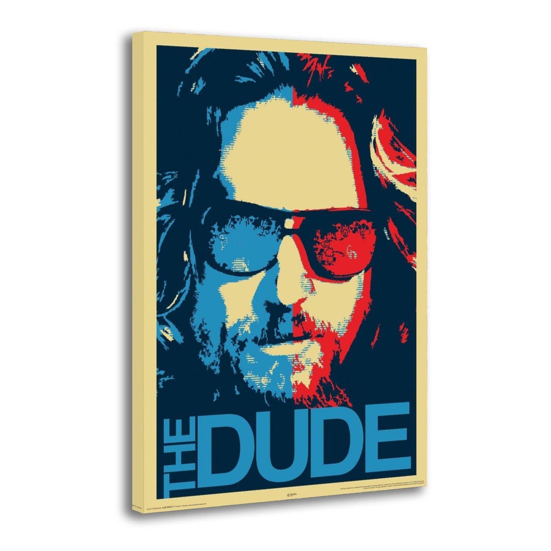 Big Lebowski Classic Movie Canvas Wall Art Poster Picture Print Living ...