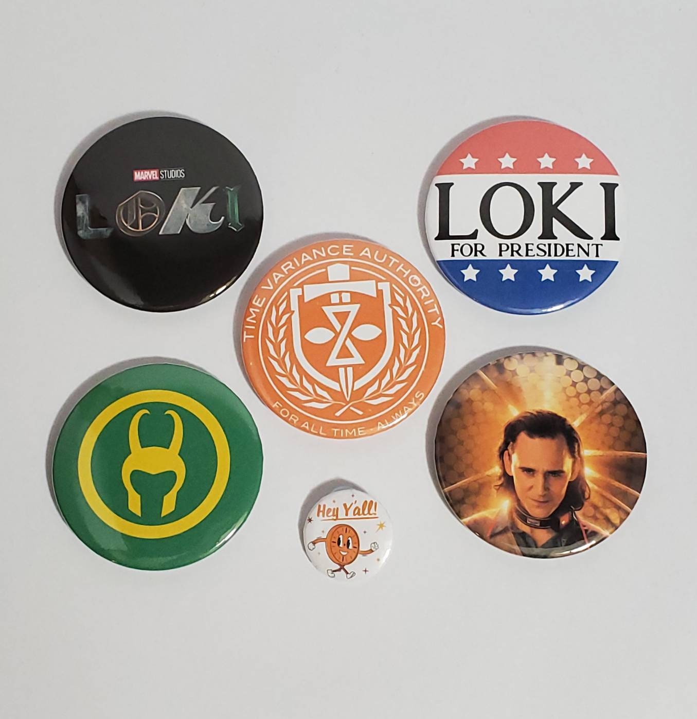 Loki Show button set Vote Loki TVA God of Mischief 2.25 | Etsy