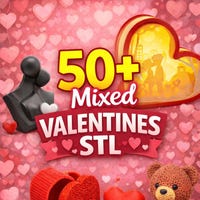 Valentine’s Day Gift Box - Digital Stl Data for 3D Printers - Etsy