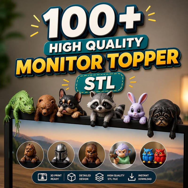 Monitor Buddies - Etsy