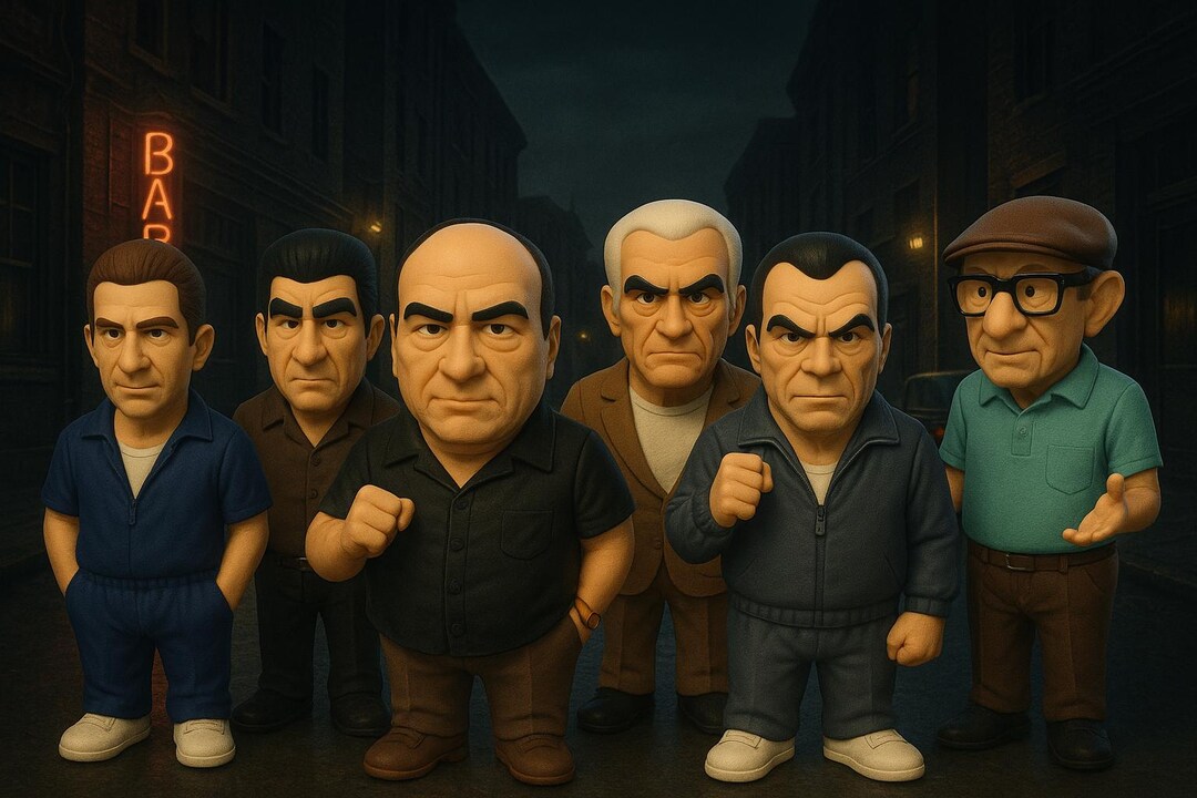 Mafia-Themed Charaktere STL 3D Druckdatei (6 Figuren Set) - Etsy.de