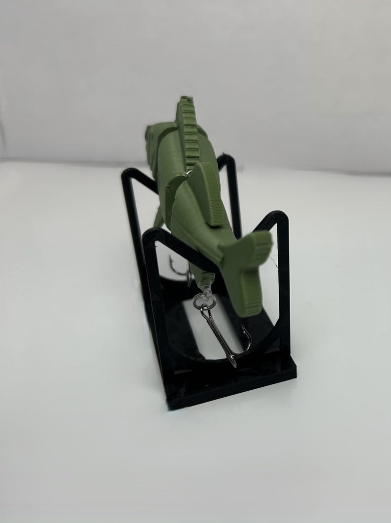 3D Printed 4in Perch Swimbait | Life-like Fishing Lure for Freshwater ...