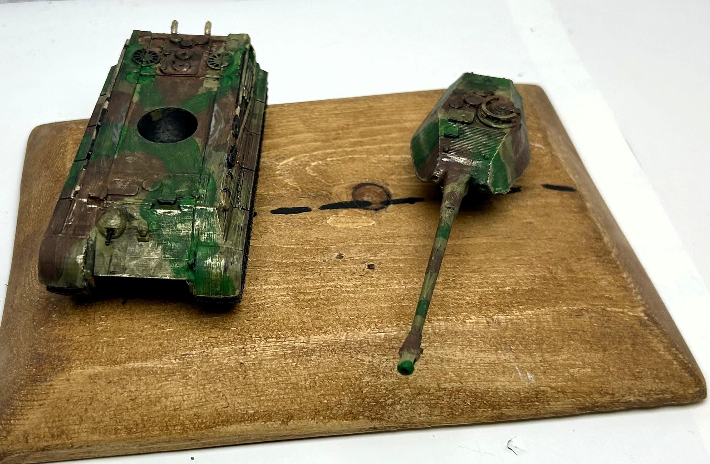 Legendary Tiger II Early – 1/72 Scale 3D Printed WWII Tank - Etsy