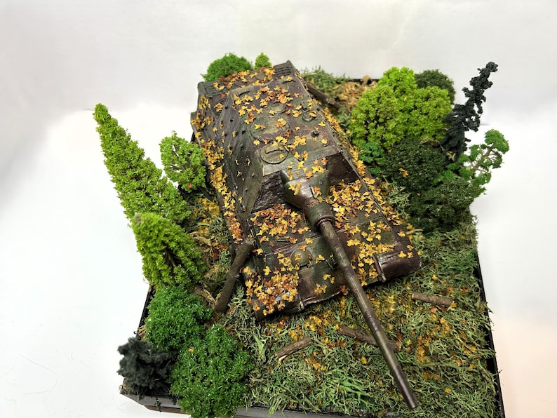 1/35 Jag Tiger Tank Destroyer Diorama – High-detail 3D Printed WWII ...
