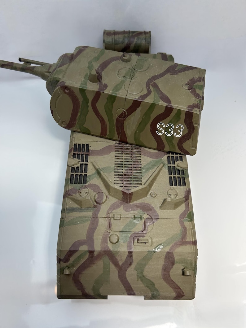 3-D Printed 1/35 Scale WW2 Maus 188 Ton Super Heavy Tank - Etsy