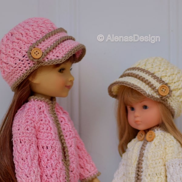 Crochet 14" Doll Clothes Patterns - Etsy