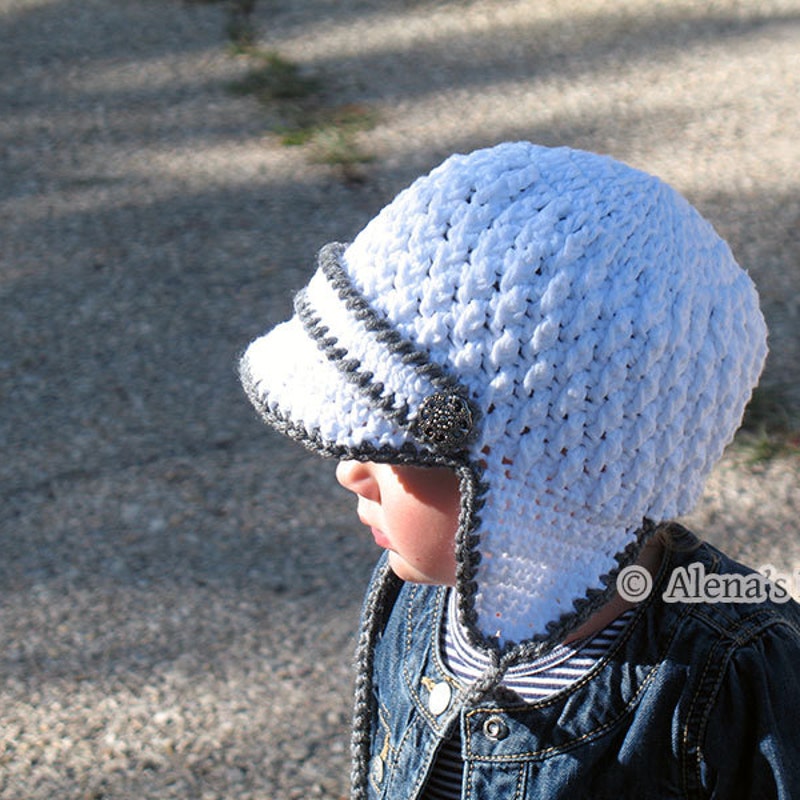 Crochet Button Hat - Etsy