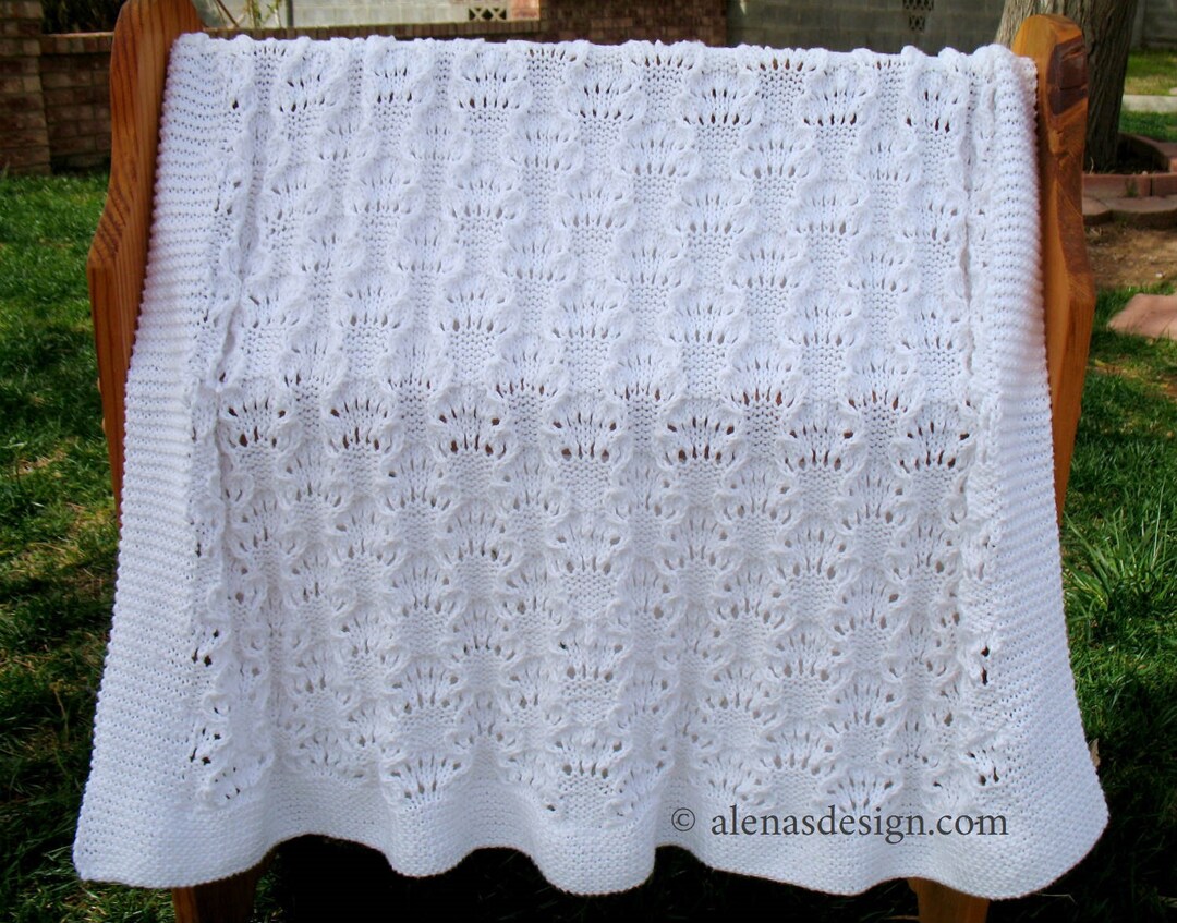 Baby Blanket Knitting Pattern 223 Afghan Throw Pattern Baby - Etsy