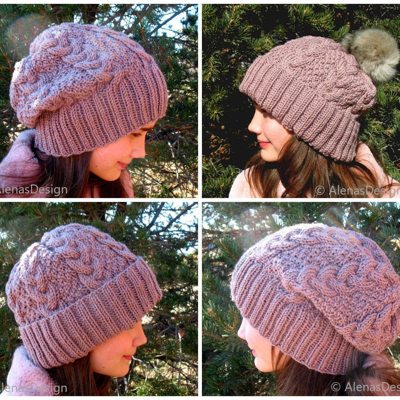 Beanie With Braids - Etsy