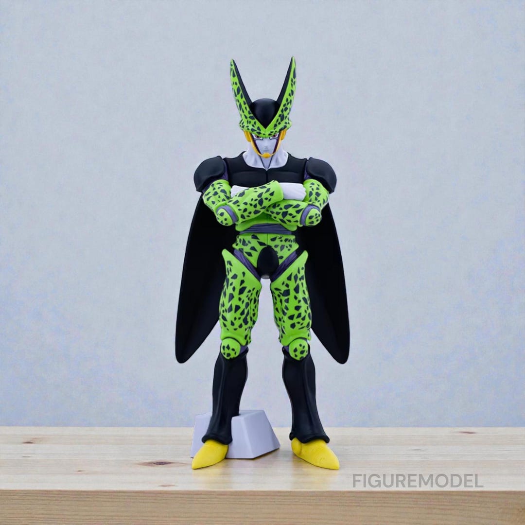 Cell Action Figure – Large PVC Dragon Ball Statue - Etsy