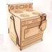 Oven Shaped Box - Laser Cut Files - SVG+DXF+PDF - Glowforge Files ...